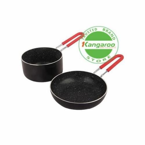 Jual KANGAROO KG 671 Mini Cookware Set Panci + Fry Pan KG671 - Kota ...