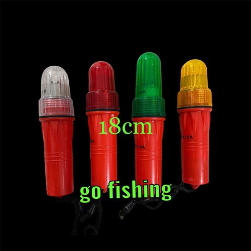Jual Torpedo LED Fishing Net Single Light - Lampu Nelayan Sinyal Ikan 2B 1W - Pendek, Kuning ...