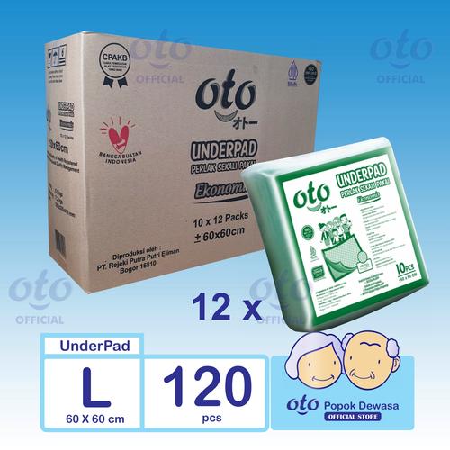 Promo OTO Under Pad Underpad PerlakAlas Sekali Pakai isi 10pcs x 12 ...