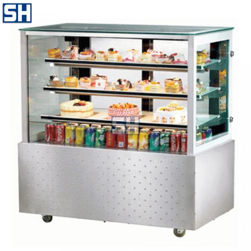 Jual SG-090FA-3X WHITE CAKE SHOWCASE (SQUARE) 900*700*1250 3 SHELVES ...