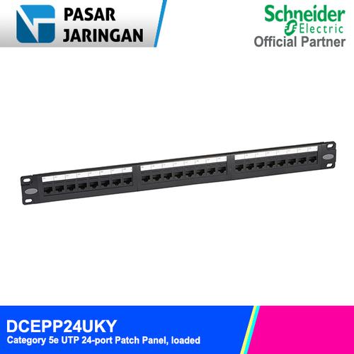 Jual Schneider Electric Digilink UTP Patch Panel Cat5e 24 Port Loaded ...