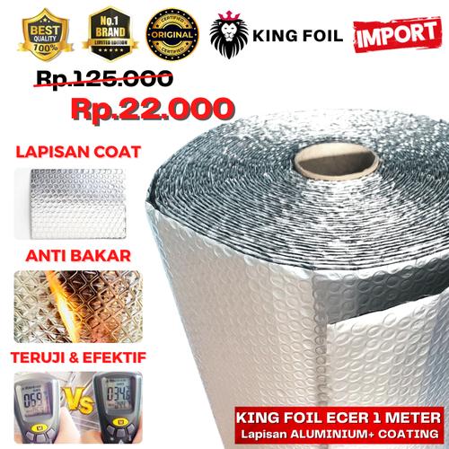 Jual Aluminium Foil 1 Meteran Ecer - 100% Aluminium - Full Lapisan ...