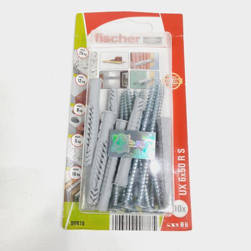 Jual Fischer + Baut UX 6 X 50 MM RSK PACK ( 10 Set ) ASLI ORI - Kota ...