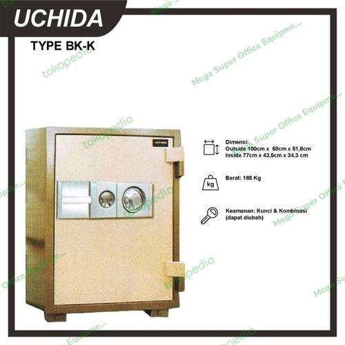 Jual Brankas Uchida BK-K Uchida Brankas Tahan Api BKK Safety Box Uchida ...