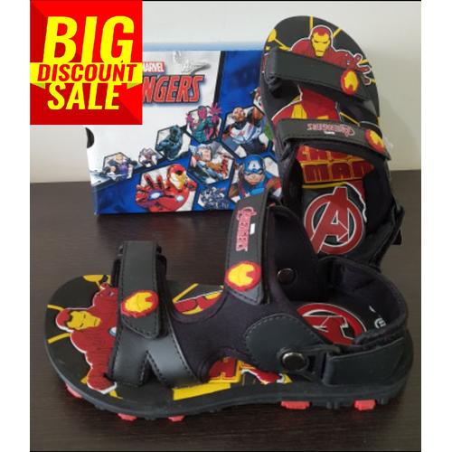 Jual Original Marvel Sendal Sandal Sepatu Gunung Iron Man Avengers ...