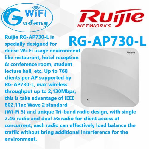 Jual Ruijie RG-AP730-L Tri-band Wireless Ceiling Access Point - Jakarta ...