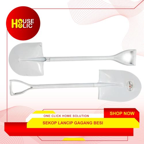 Jual Sekop Lancip Baja / Skop Sekop Papak Pasir Gagang Besi - Kota ...