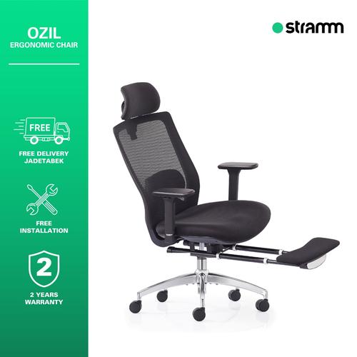 Promo Kursi Kantor Ergonomis Stramm OZIL with Footrest Cicil 0% 3x ...