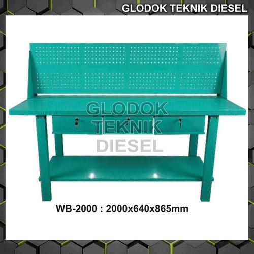 Jual WIPRO Work Bench With BackPanel 2 M Meja Bengkel Perkakas Terbaik ...