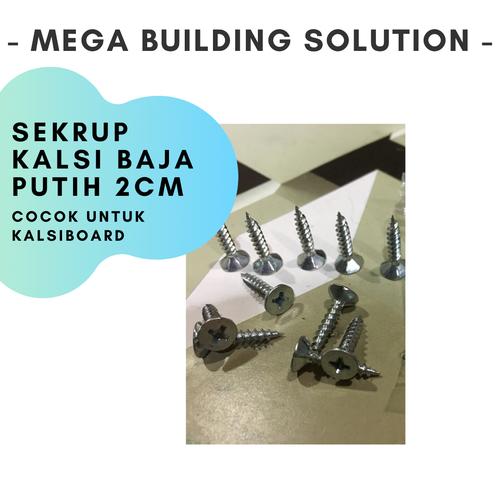 Jual Skrup / Sekrup Kalsi, Skrup Kuning GRC, 1,9 cm - 4,5 cm - PER DUS ...