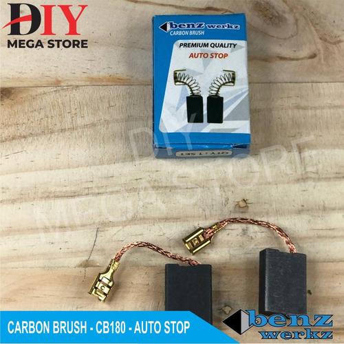 Jual Carbon brush double auto stop CB 180 arang spul mesin gerinda 7 ...