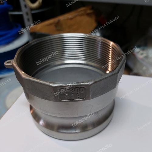 Jual Camlock / quick coupling stainless A 3/4" inch A75 - Jakarta Barat ...