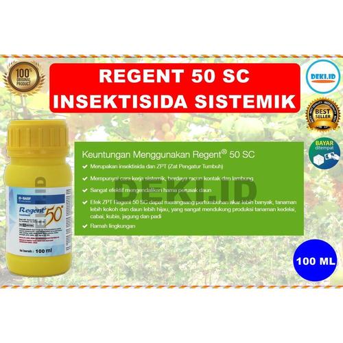 Jual Regent 50SC Insektisida Sistemik Plus Zat Pengatur Tumbuh ZPT 100 ...