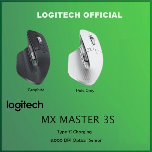 Promo Logitech MX Master 3S Wireless Bluetooth Mouse MX Master 3 S ...