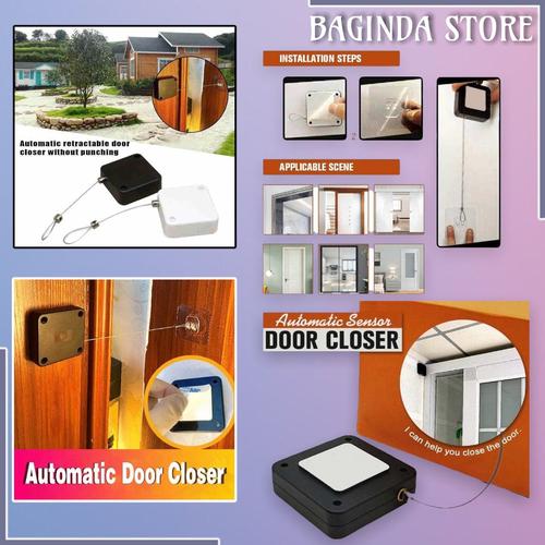 Promo Alat Penutup Pintu Otomatis Tali Tutup Geser Jendela Sliding ...