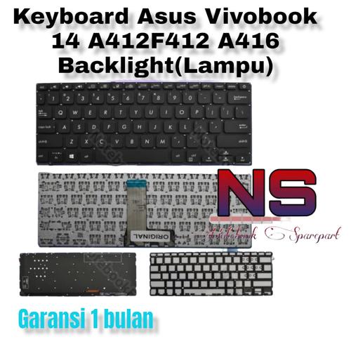 Jual Keyboard Asus Vivobook 14 A412 A416 F412 X412 Backlight - Jakarta ...