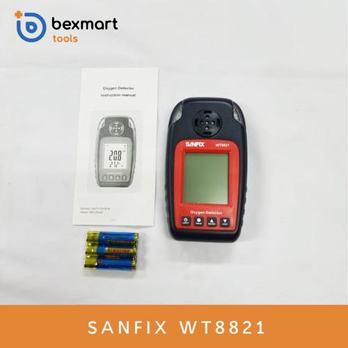 Jual Digital Oxygen Monitor (deteksi oksigen) SANFIX WT8821 / WT 8821 ...