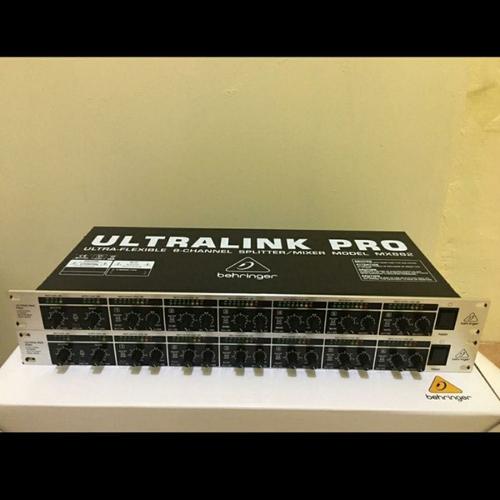 Jual Behringer Ultralin Pro MX 822 Mixer Audio Splitter MX882 8 Channel ...