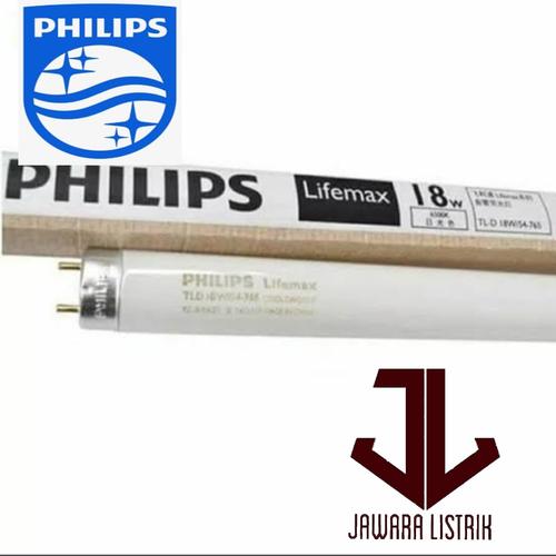 Jual PHILIPS TL-D TLD 18W/54 18 W WATT LAMPU NEON 60 CM - Putih, BUBLE ...
