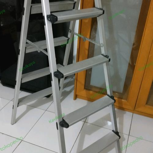 Jual tangga aluminium indalex besar. kokoh kuat, kondisi mulus bagus ...