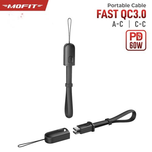 Jual kabel powerbank mofit fast charging power delivery PD 60watt Qc3.0 ...