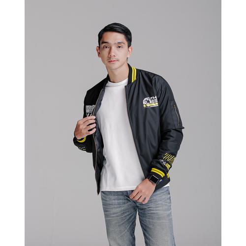 Promo Jaket Varsity Baseball Bomber Cowok Pria Parasut Taslan Warna ...