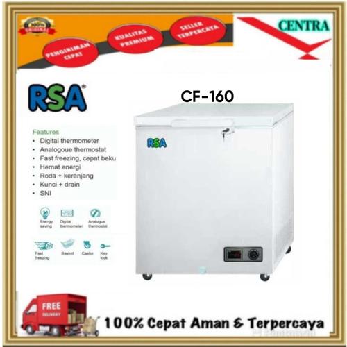 Jual RSA CHEST FREEZER CF-160 // CF160 FREEZER BOX 150LITER - Kota ...