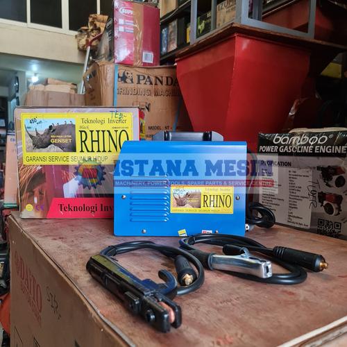 Jual MESIN LAS TRAFO TRAVO LAS BESI LISTRIK 450W+ RHINO 120A BIRU ...