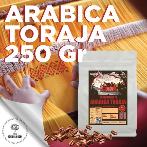 Jual KOPI ARABIKA TORAJA KALOSI SEMI WASH ROASTED BEAN - 250 GRAM ...