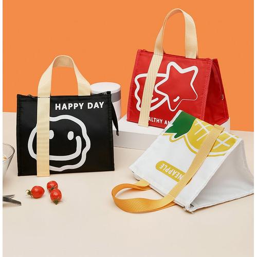 Jual Tas bekal BW0009 dilengkapi aluminium foil/Lunch bag oxford ...