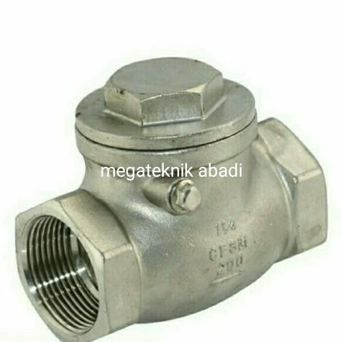 Jual Check valve 2 inch stainless steel / swing check valve 2 inch ...