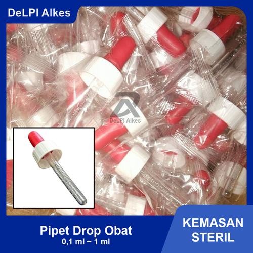 Jual Pipet Drop Tetes Obat 1 ml - Kab. Jember - Delpi Alkes | Tokopedia