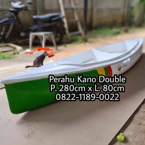 Jual Perahu Kano Double,Perahu Dayung Fiberglass,Motif Terbaru, Ready ...