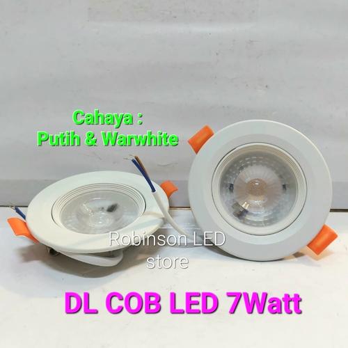 Jual Lampu Downlight Spot LED 7W / Spotlight COB 7Watt 7 Watt 220V ...