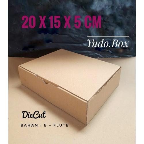 Jual KARDUS/KARTON/BOX Uk . 20 x 15 x 5 CM...MODEL KARDUS PIZZA ...