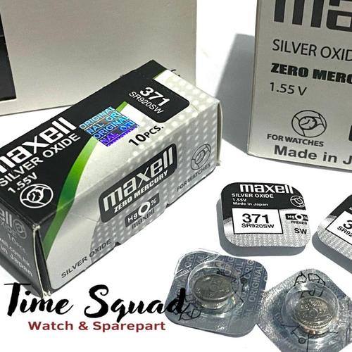 Jual BATERAI MAXELL 371 SR920SW BATERAI MAXELL 371 MAXELL 920 ORIGINAL ...