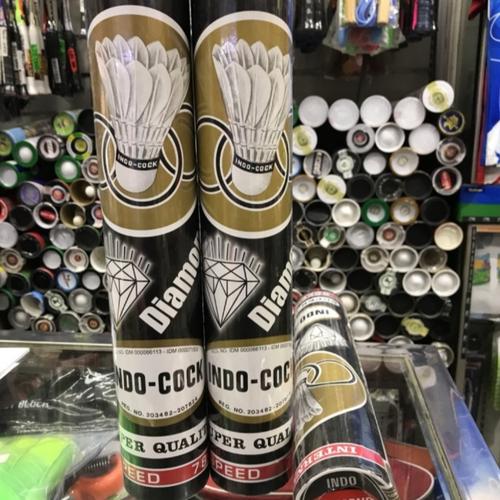 Jual SHUTTLECOCK INDOCOCK HIJAU 3IN1/INDOCOCK HITAM/BULU TANGKIS ...
