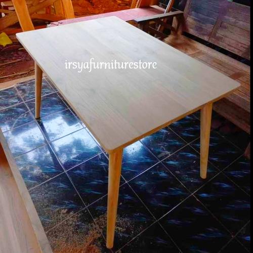 Jual Meja Makan Jati / Meja Cafe Mentahan Kayu Jati Tua / Dining Table ...