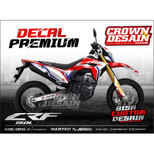 Jual Decal Honda CRF 150L Dekal CRF 150 L Full Body Decal CRF 150L ...