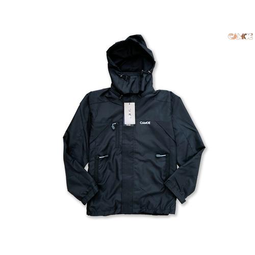 Jual Jaket Outdoor Gunung CAMOE Waterproof Parasut windbreaker - Hitam ...