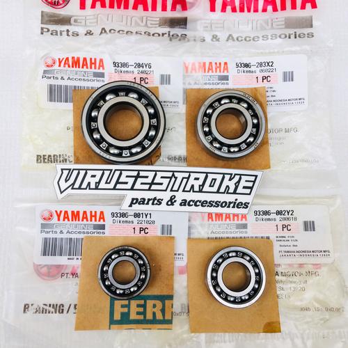 Jual Bearing Laher Ratio Rasio Reso Set F1ZR FIZR Force1 Original ...