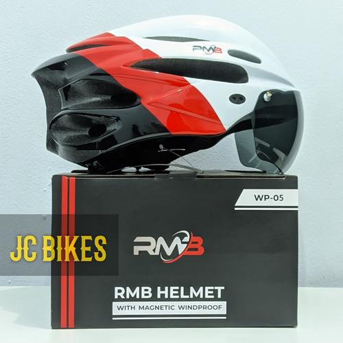 Jual Helm Sepeda RMB WP 05 by Element with Magnetic Windproof Original ...