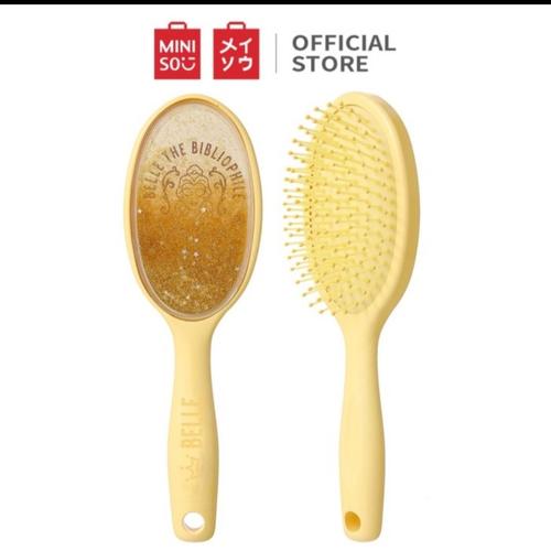 Jual (Miniso) Disney Princess Cushion Hair Brush Sisir Rambut Belle ...