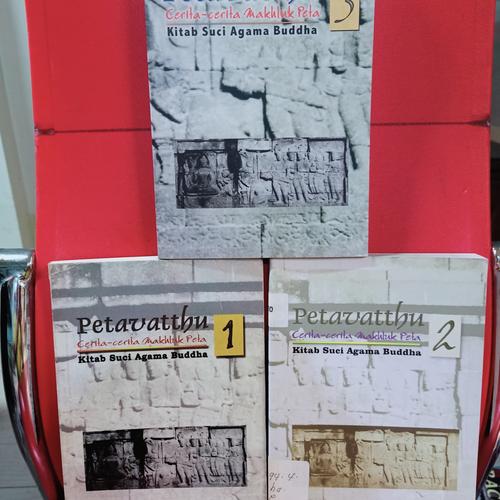 Jual buku Petavatthu ,cerita makhluk peta ,kitab suci agam Buddha ( 1,2 ...