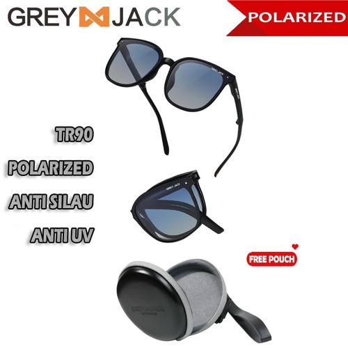 Promo Grey Jack Kacamata Sunglasses Polarized AntiUv Lipat Kotak Simple ...