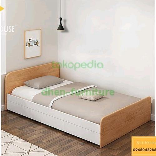 Jual divan minimalis laci 3 kayu mahoni solid - Kota Tangerang - dhen ...