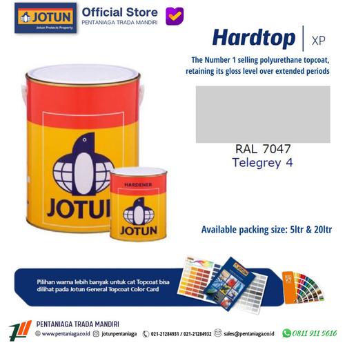 Jual Hardtop XP Ral 7047 Telegrey 4 Pail 20 Liter set - Kota Bekasi ...