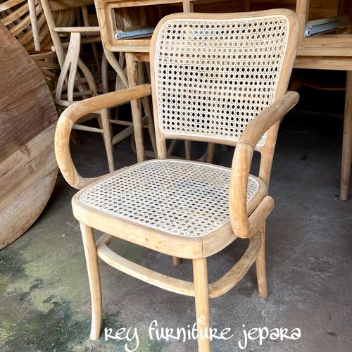 Jual kursi cafe rotan minimalis mentah - kursi bar rotan - Kab. Jepara ...