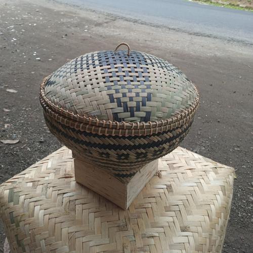 Jual Boboko Tutup atau Tempat Nasi dari Anyaman Bambu Ukuran Besar ...