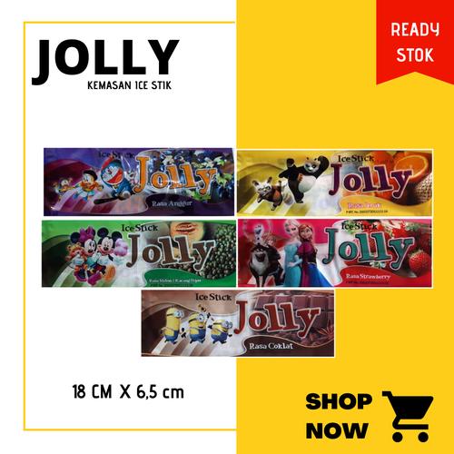Jual Kemasan Minuman Es - Kemasan Ice Cream Stik - Plastik Es JOLLY ...
